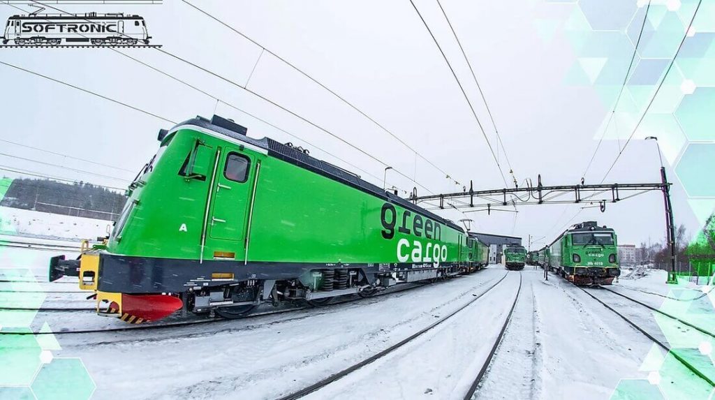 Softronic livrează două locomotive în flota Green Cargo