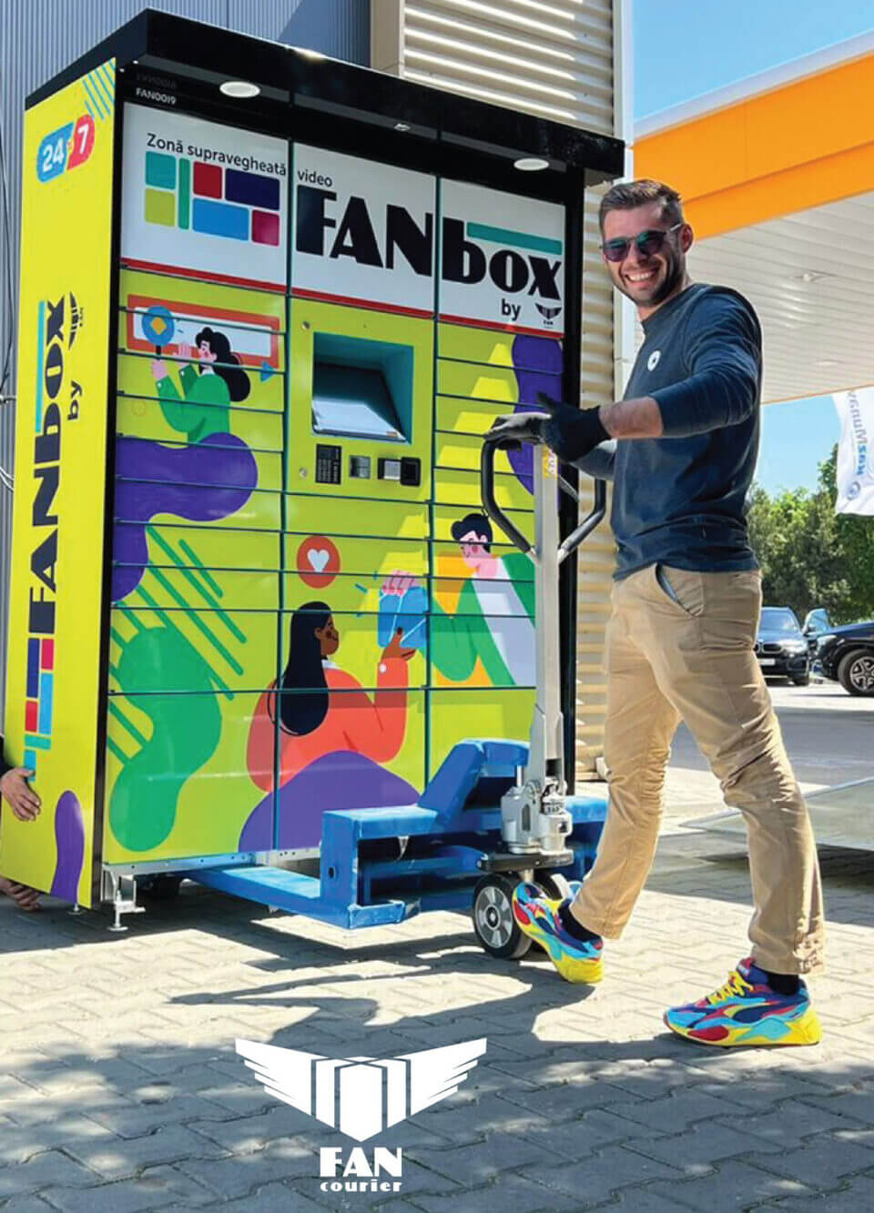 FAN Courier extinde rețeaua FANbox cu 500 de lockere